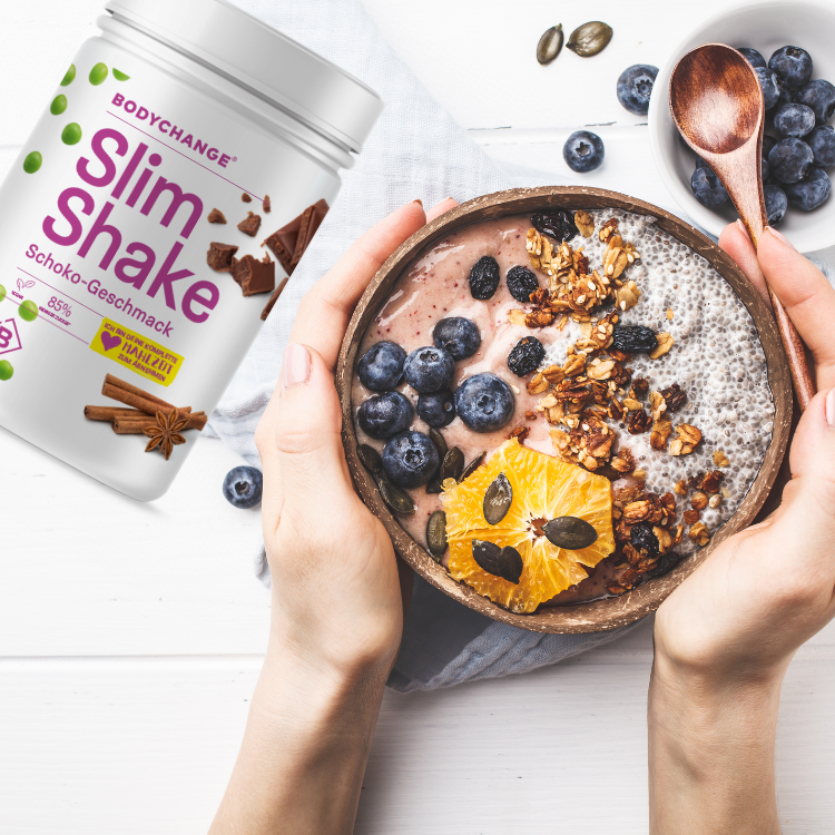 BodyChange 2x Slim Shake - Schoko (500 g) Sparpaket